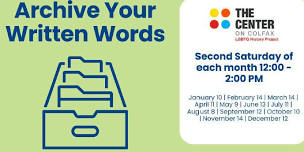 LGBTQ History Project: Archive Your Written Words – Denver LGBTQ+ Event ...
