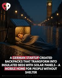 Revolutionizing Homelessness Solutions: The Solar-Powered Backpack That ...