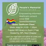 Seattle: Queer Deathcare Presentation (Public) – Seattle LGBTQ+ Event ...