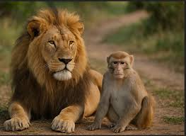 Rescued Circus Monkey Finds Comfort in Lion’s Embrace 🦁🐒 – New and Tips