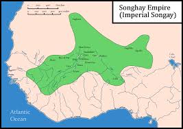 Location of Songhai Empire on the Map of Africa - ClassNotes.ng