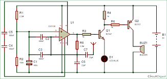 Mobile Phone Signal Detector Circuit Diagram