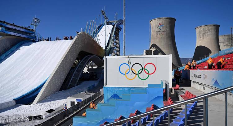 China to make Olympic Ski Jump into a giant water slide