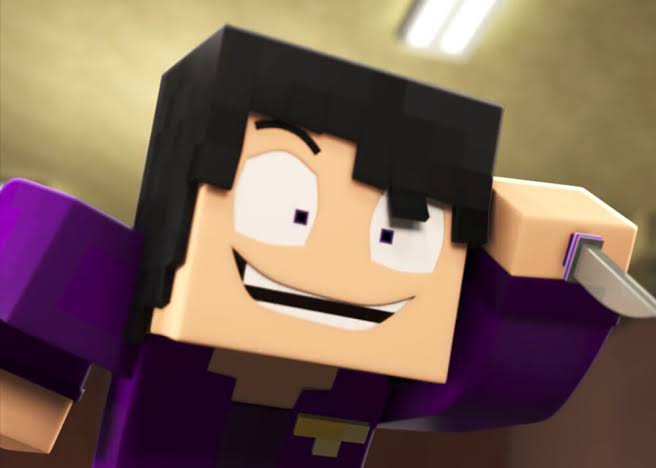 Purple Guy from Fazbear & Friends HD Minecraft Skin