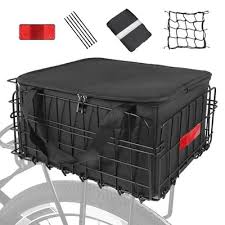 Carry Anything: The Folding Rear Bike Basket