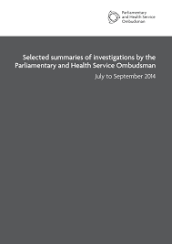 Search Results | Parliamentary and Health Service Ombudsman (PHSO)