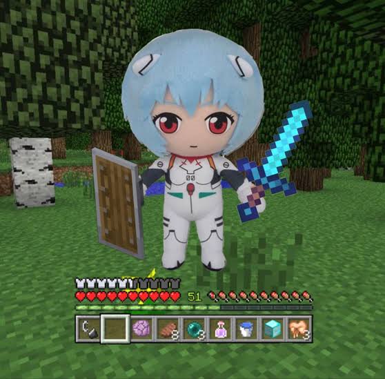 Rei Ayanami (Rei Chikita) Minecraft Skin