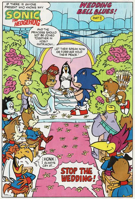 Sonic And Sally Get Married Daily Sally Acorn On X: "Sonic And Sally