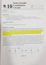 Series Parallel Mixed Circuits