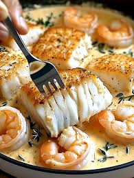 Creamy Shrimp & Cod Skillet Recipe: A Flavorful Seafood Delight – New ...