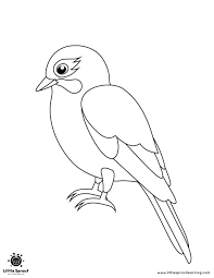 Bird Coloring Sheets Free Printable