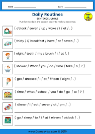 Learn English Worksheets For Beginners