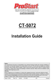 Pro Start Remote Starter Wiring Diagram