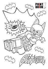 Batgirl Party Lego Colored Printable Sheets